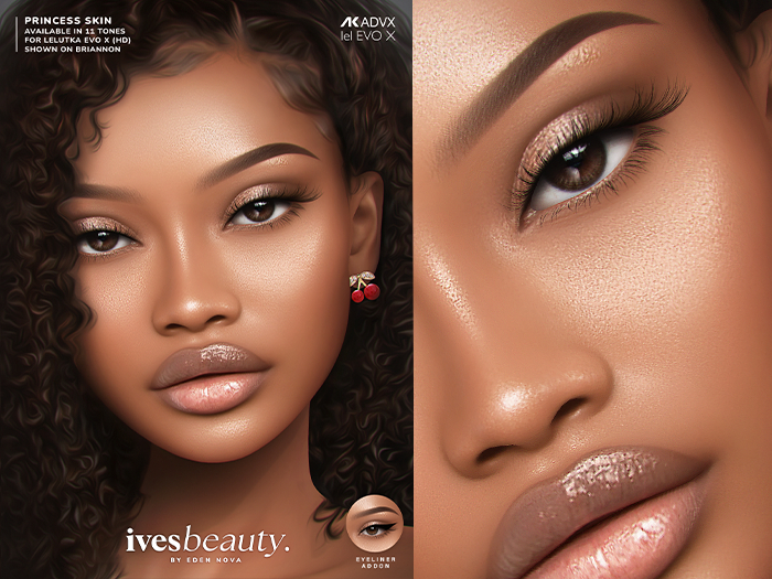 Second Life Marketplace - ives. princess skin (evo.x) - fatpack